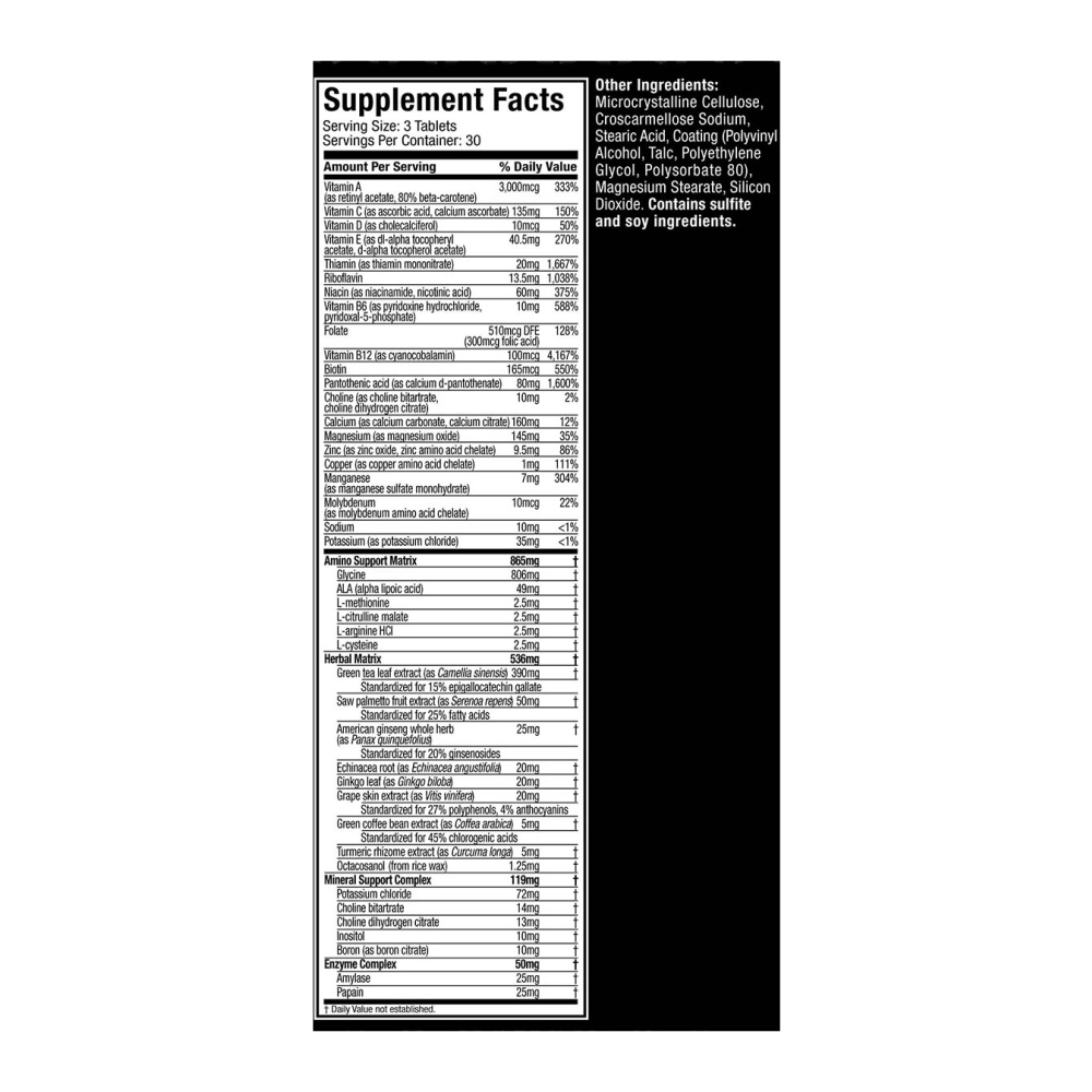 Muscletech Platinum Multivitamin | Xtreme Nutrition