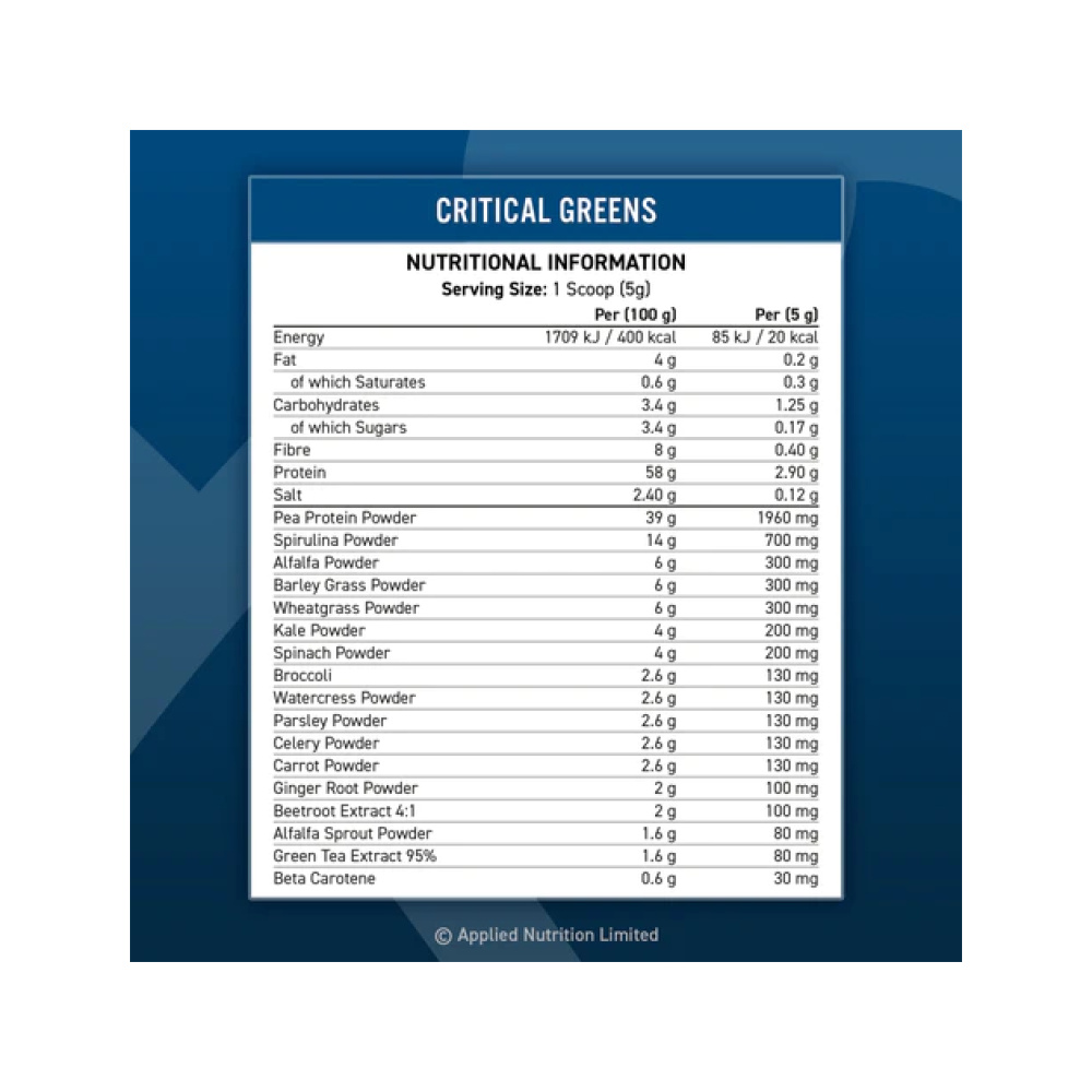Applied Nutrition Critical Greens | Xtreme Nutrition