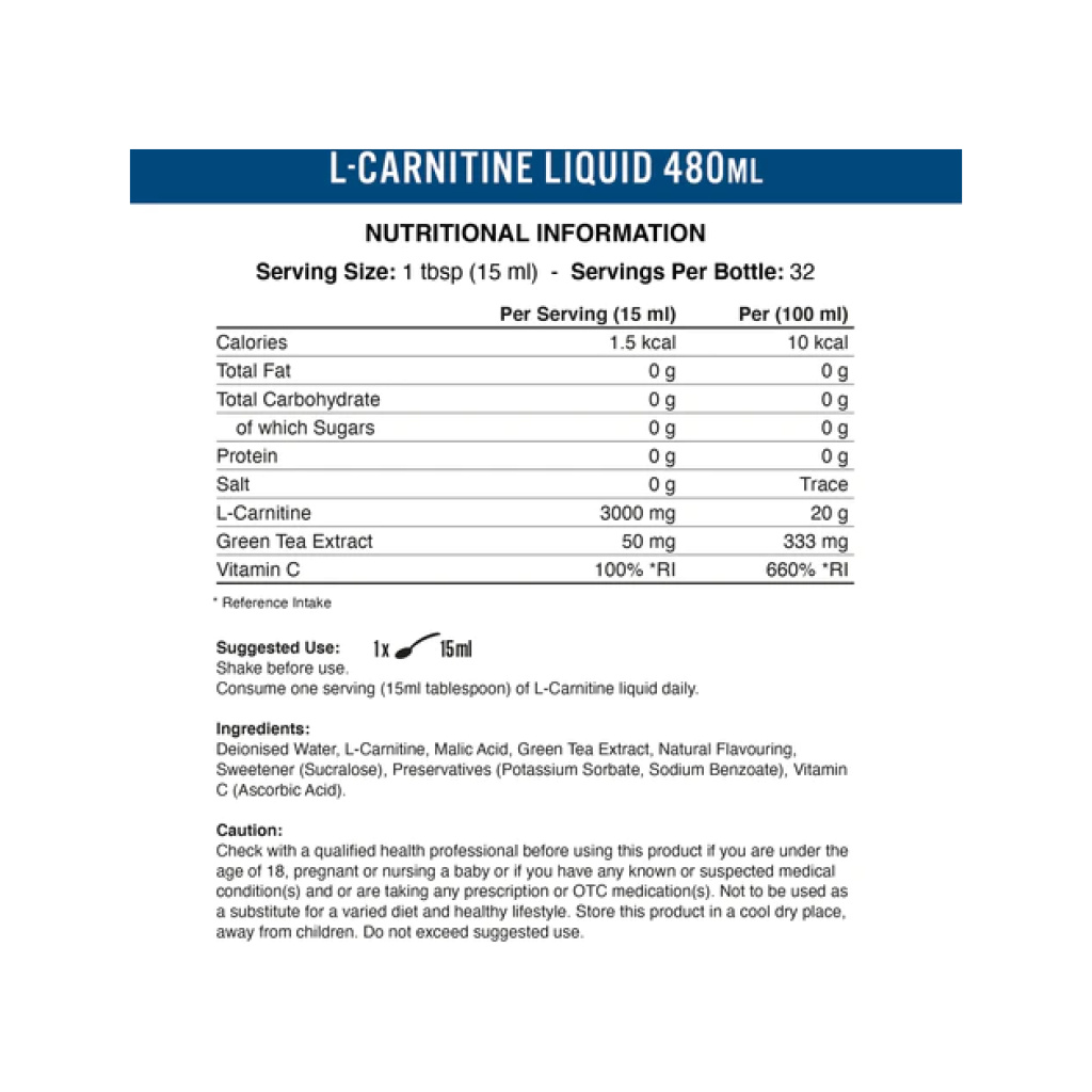 Applied Nutrition L-Carnitine 3000 | Xtreme Nutrition