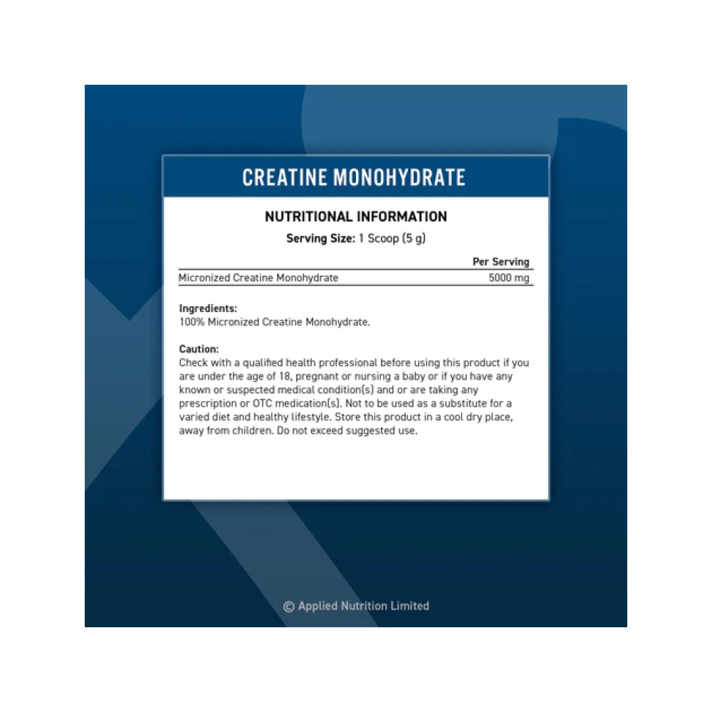 Applied Nutrition Creatine Monohydrate (250g) | Xtreme Nutrition