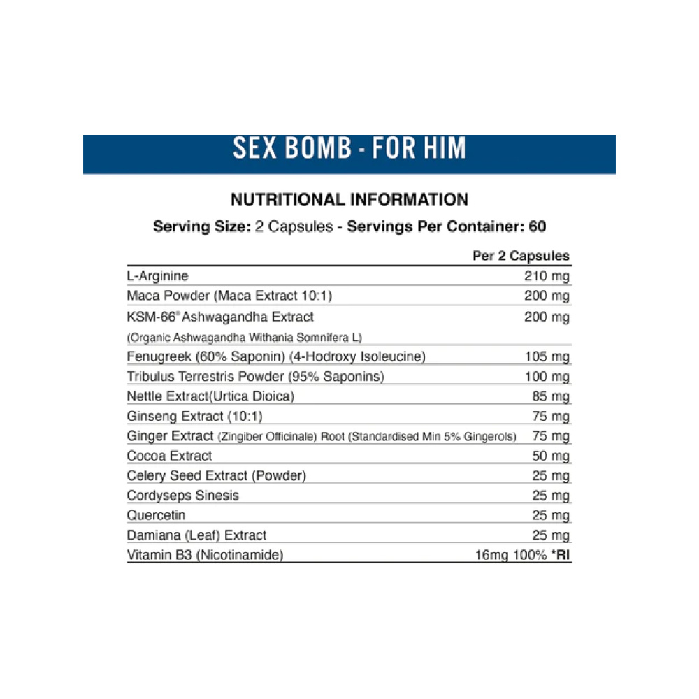 Applied Nutrition Sex Bomb For Him | Xtreme Nutrition