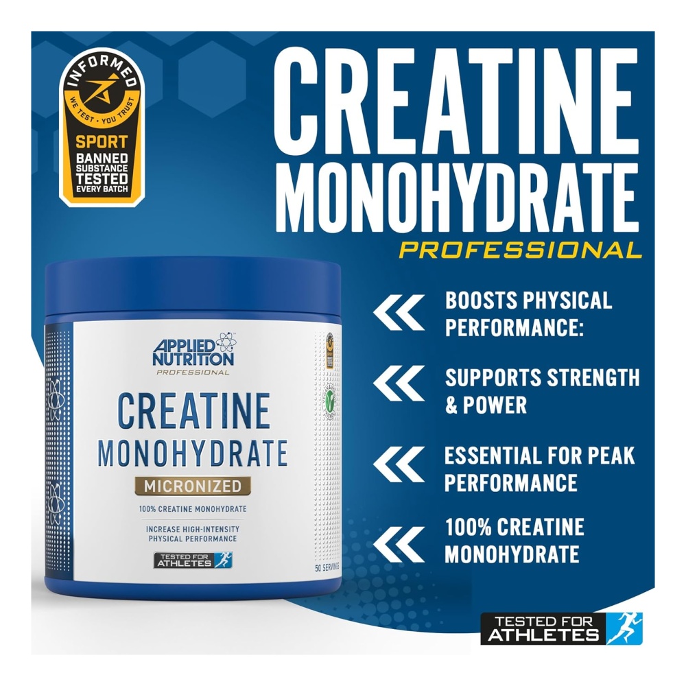 Applied Nutrition Creatine Monohydrate (250g) | Xtreme Nutrition