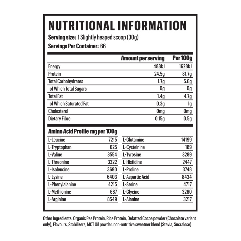 Clear Nutrition Plant (2kg) | Xtreme Nutrition